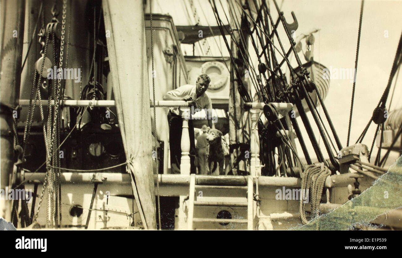 This historic flight was part of the 1932 Byrd Antarctic Expedition to ...