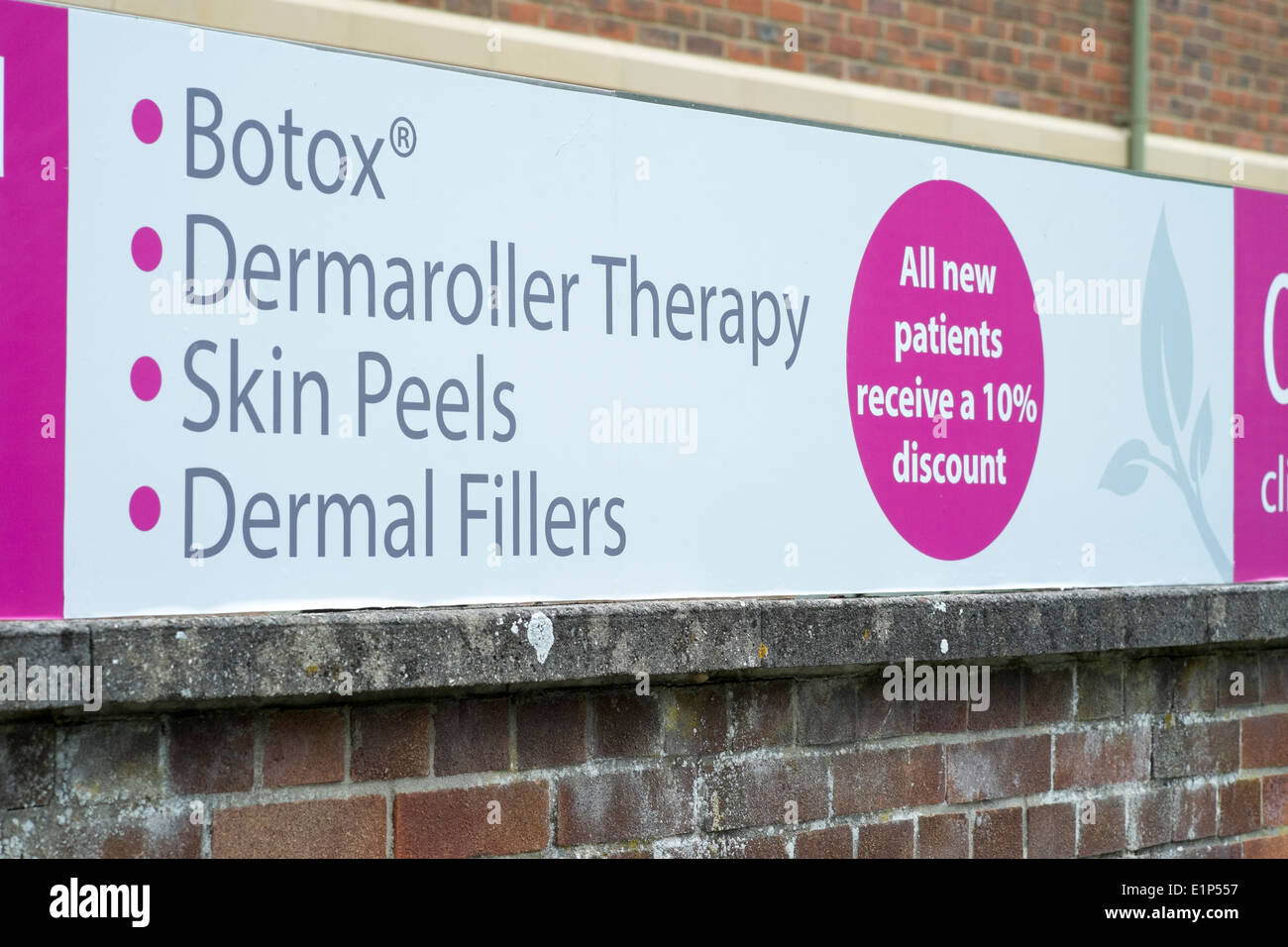 Cosmetic surgery advertisement hi-res stock photography and images - Alamy