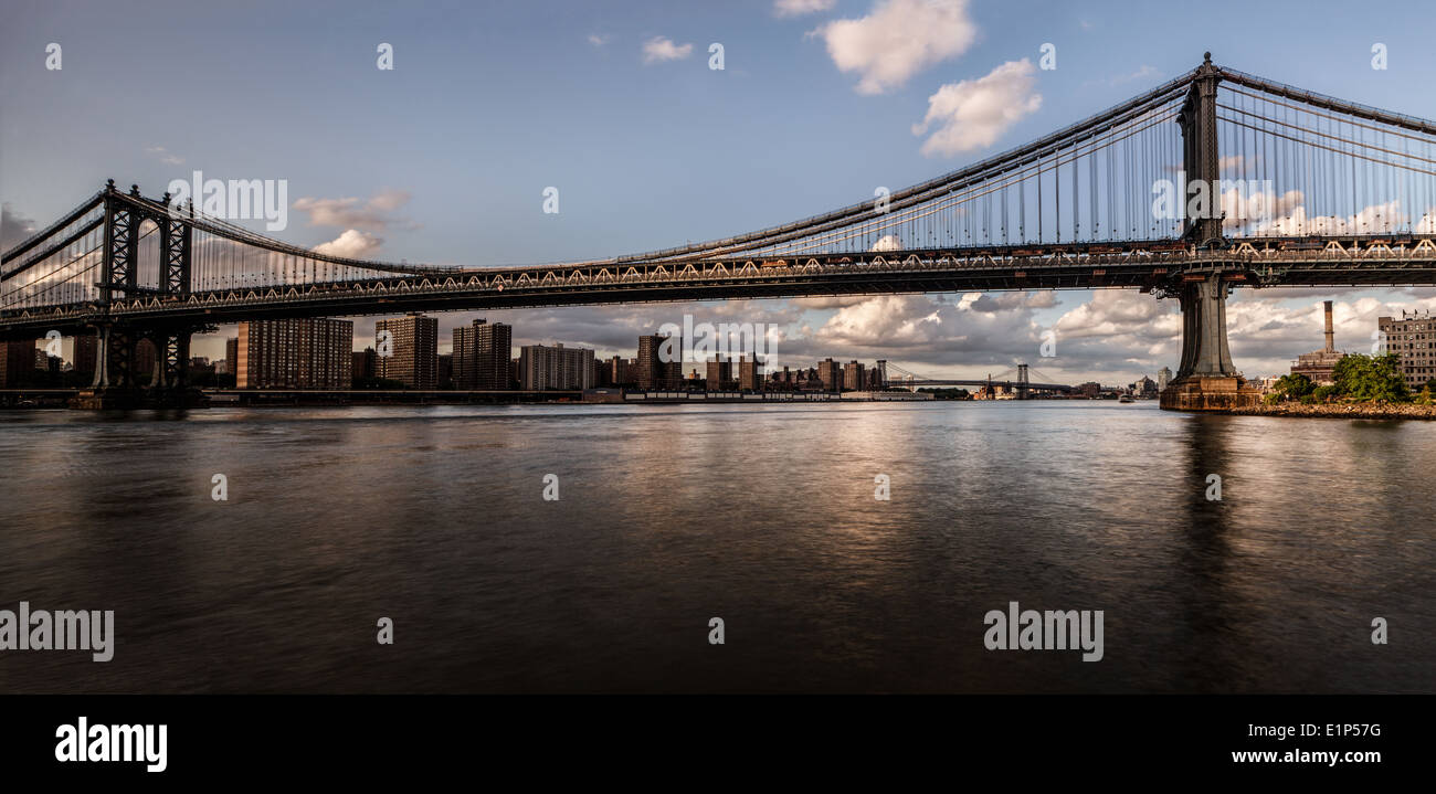 Manhattan Bridge seen from Dumbo Stock Photo - Alamy