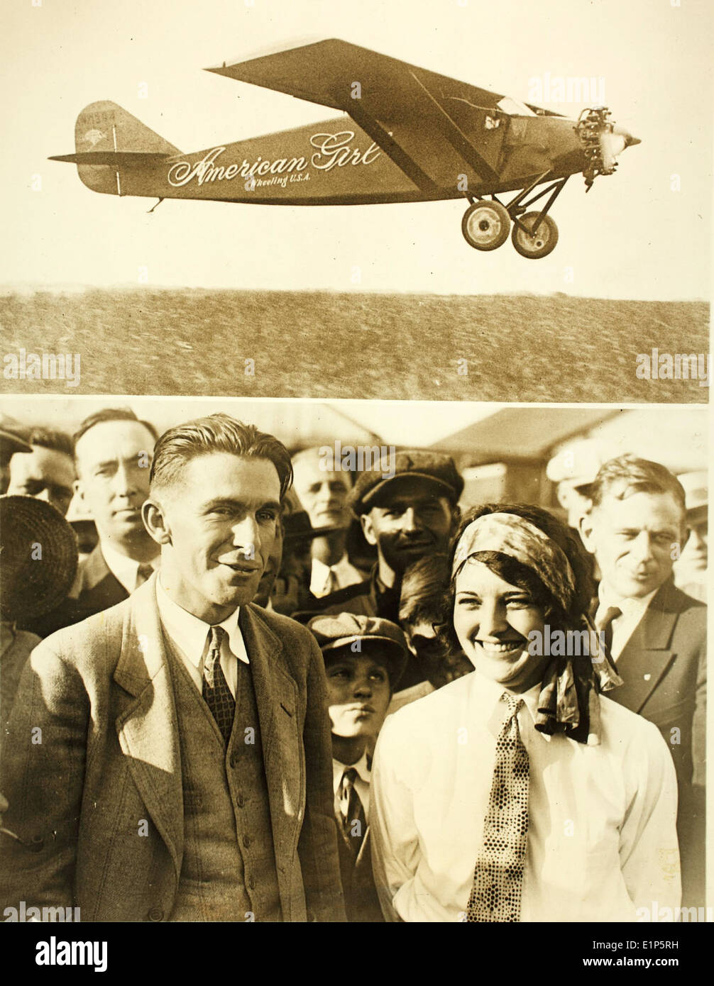 In 1927, aviators Ruth Elder and George Haldeman made a historic ...