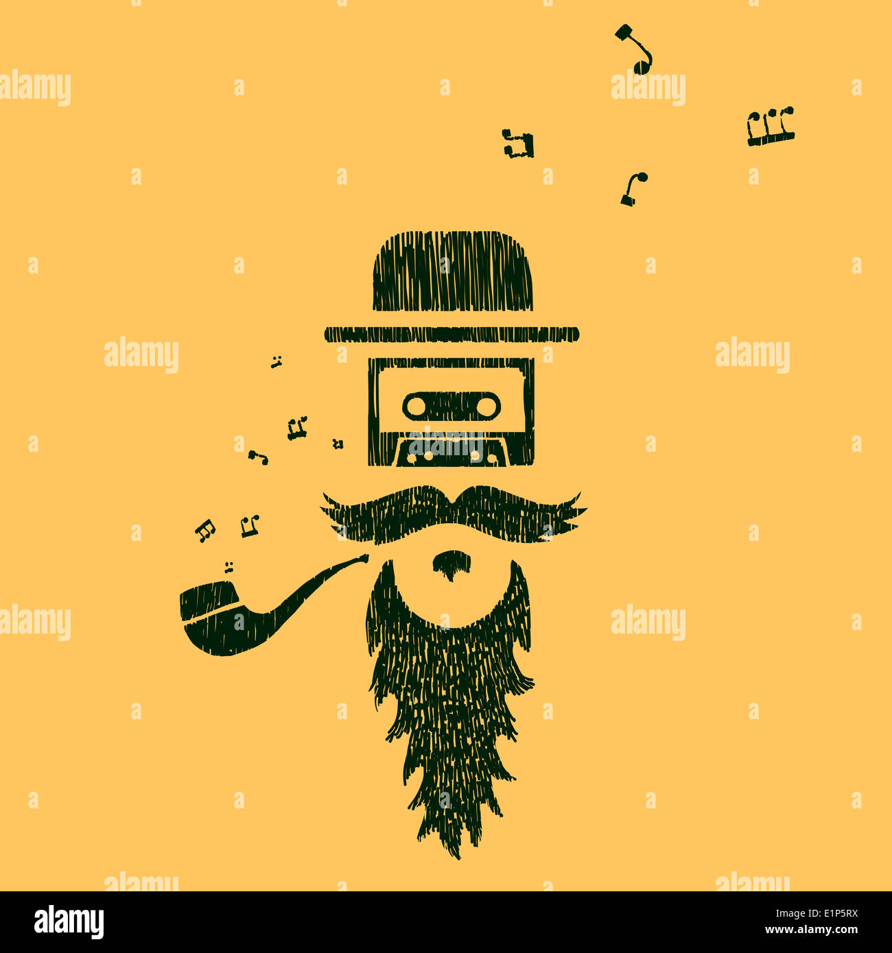 Symbol of old music Stock Photo - Alamy