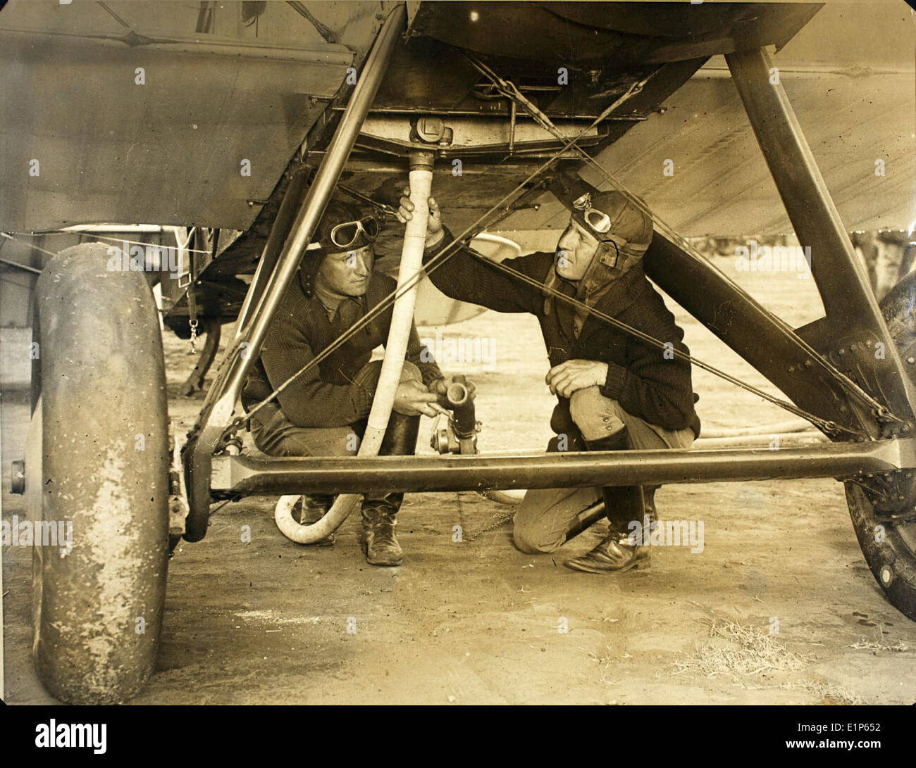 This image captures the first aerial refueling operation in San Diego ...