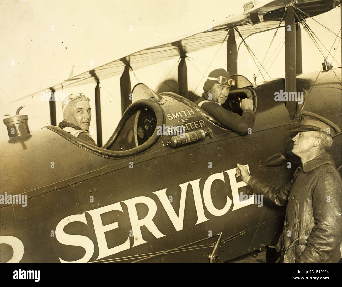 The first aerial refueling occurred in San Diego in 1923, using a De ...