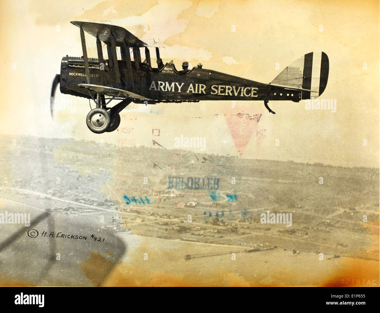 The first aerial refueling in San Diego took place in 1923, featuring a ...