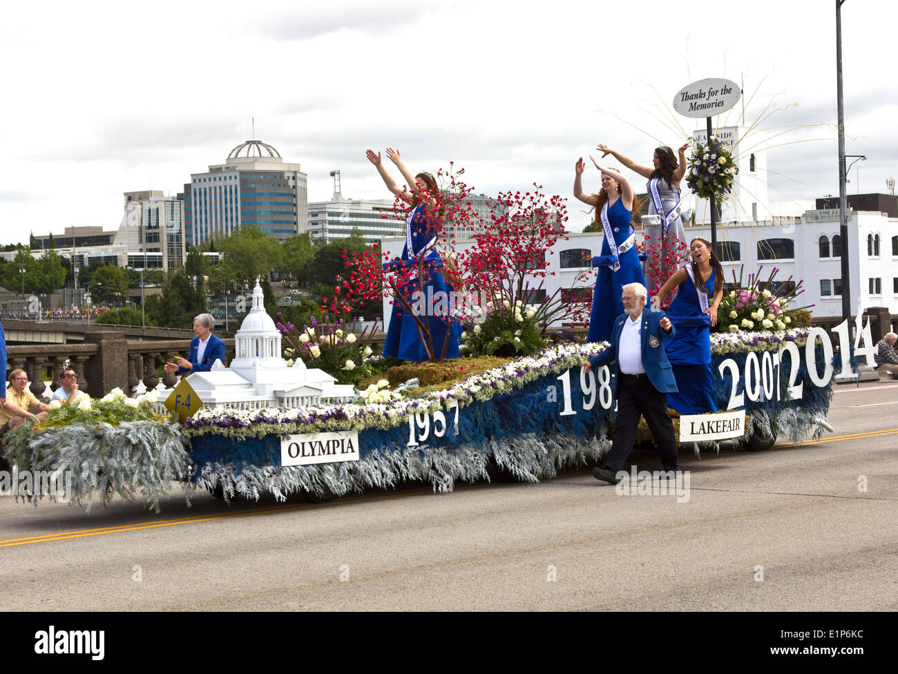 Portland, Oregon, USA. 07th June, 2014. Rose Festival annual parade ...