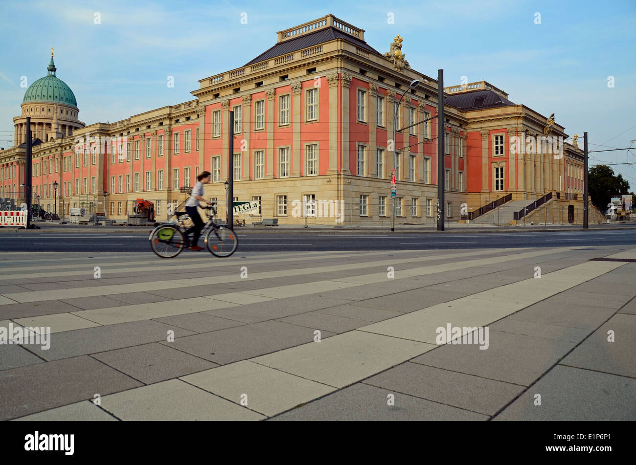 New House (reconstruction) of Parliament and Nikolai Church in Potsdam ...