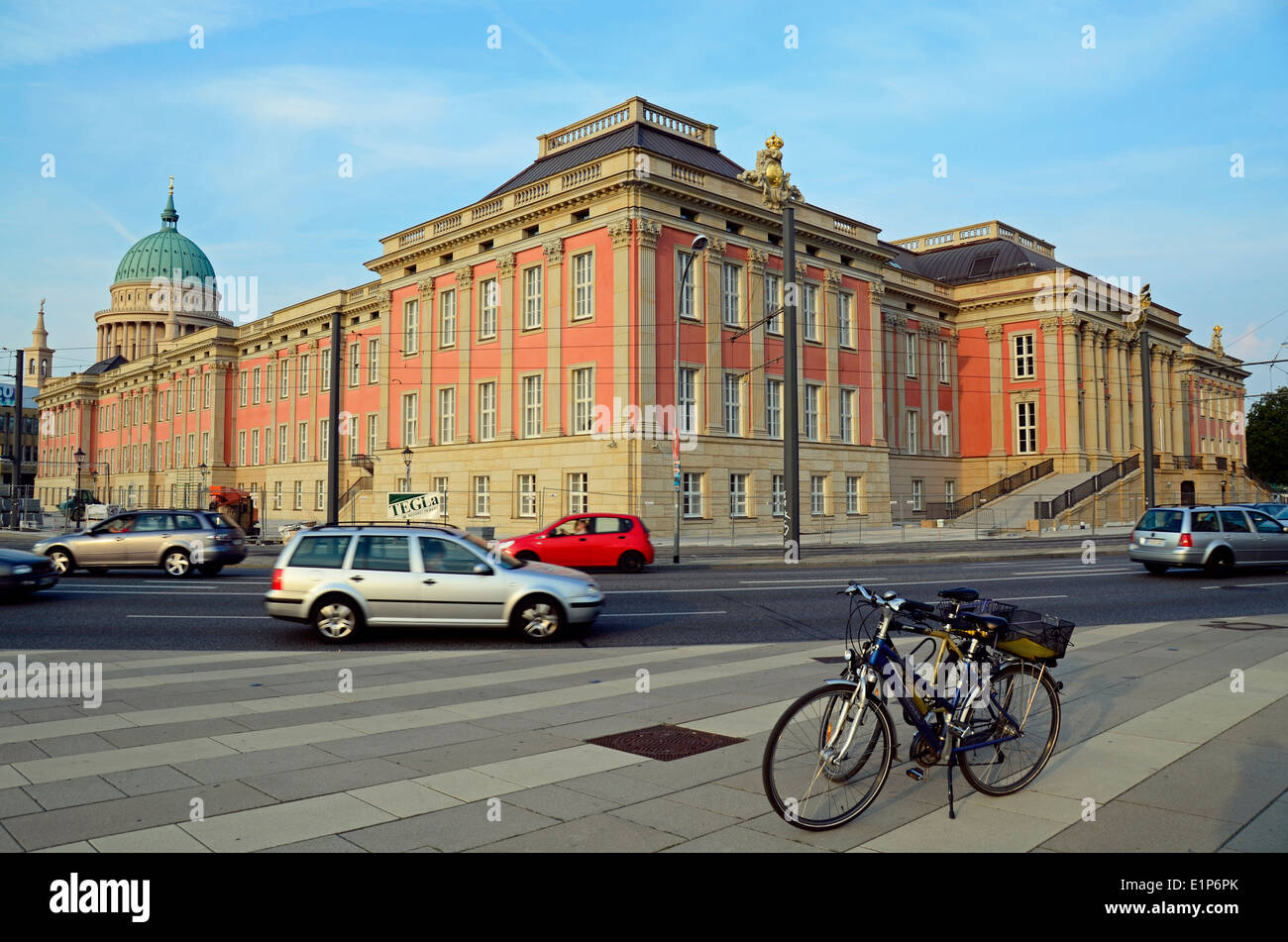 New House (reconstruction) of Parliament and Nikolai Church in Potsdam ...
