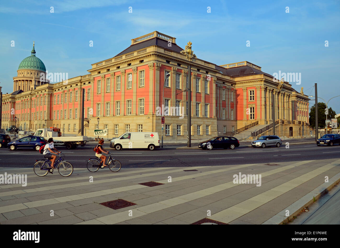 New House (reconstruction) of Parliament and Nikolai Church in Potsdam ...