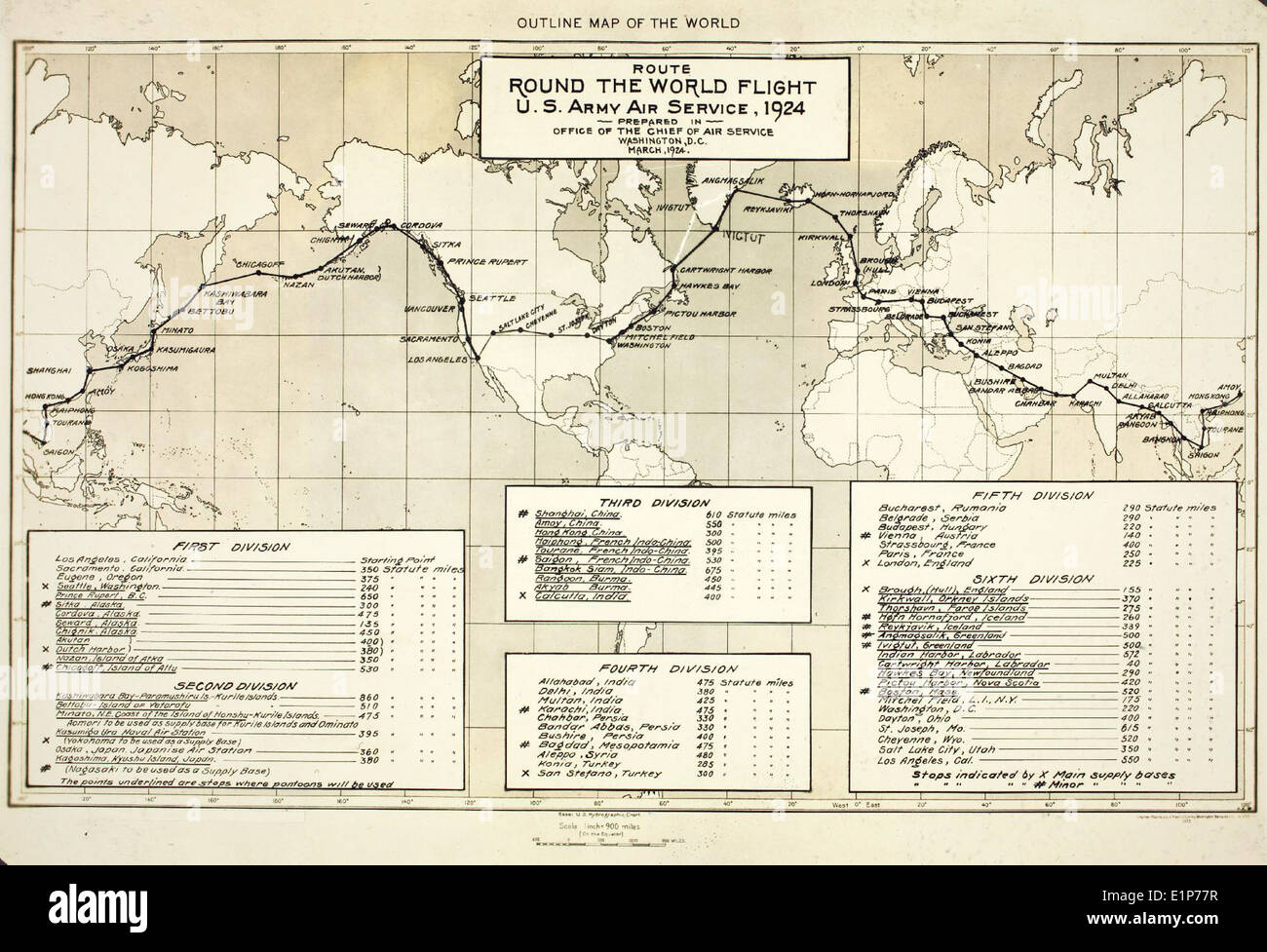 The Douglas World Cruiser was a modified biplane used in the first ...