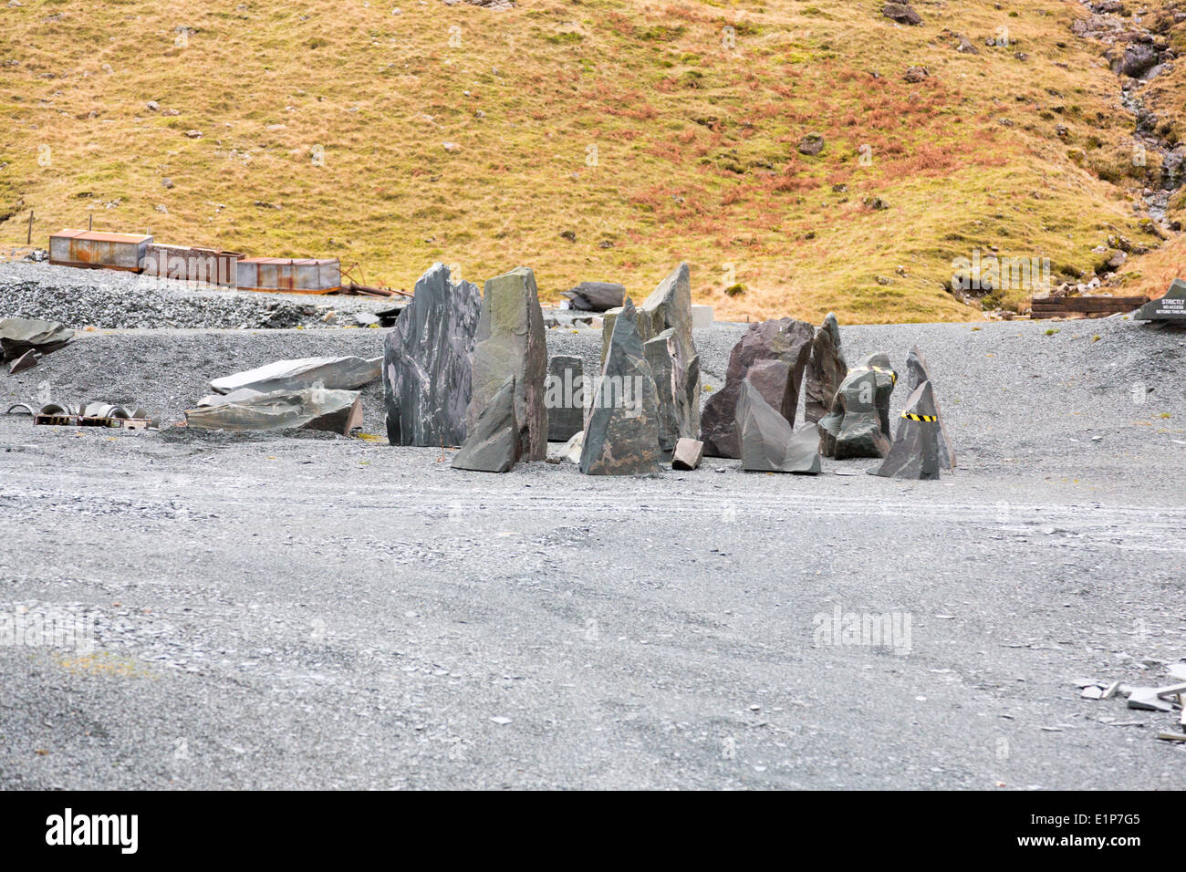 Honister Slate Mine Quarry Lake District Stock Photo - Alamy