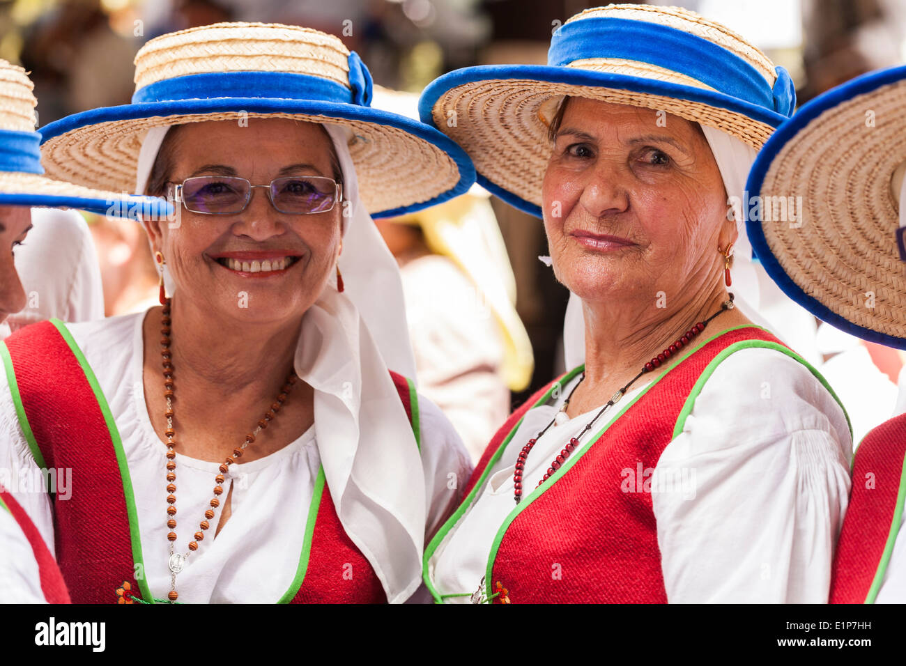 Canarian people celebrate their national day dressed in traditional ...