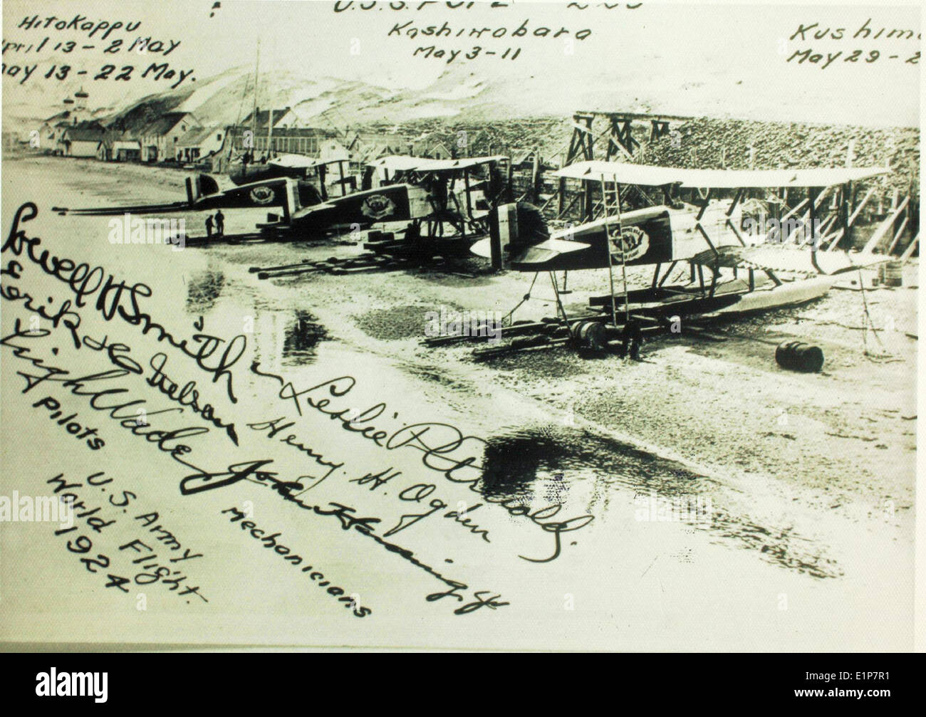 The Douglas World Cruiser made its historic round-the-world flight in ...