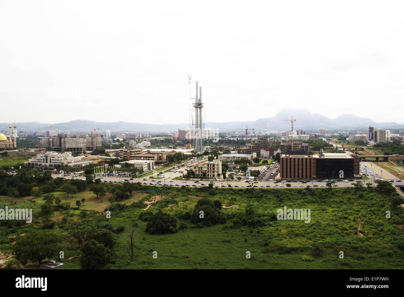 Nigeria houses abuja hi-res stock photography and images - Alamy
