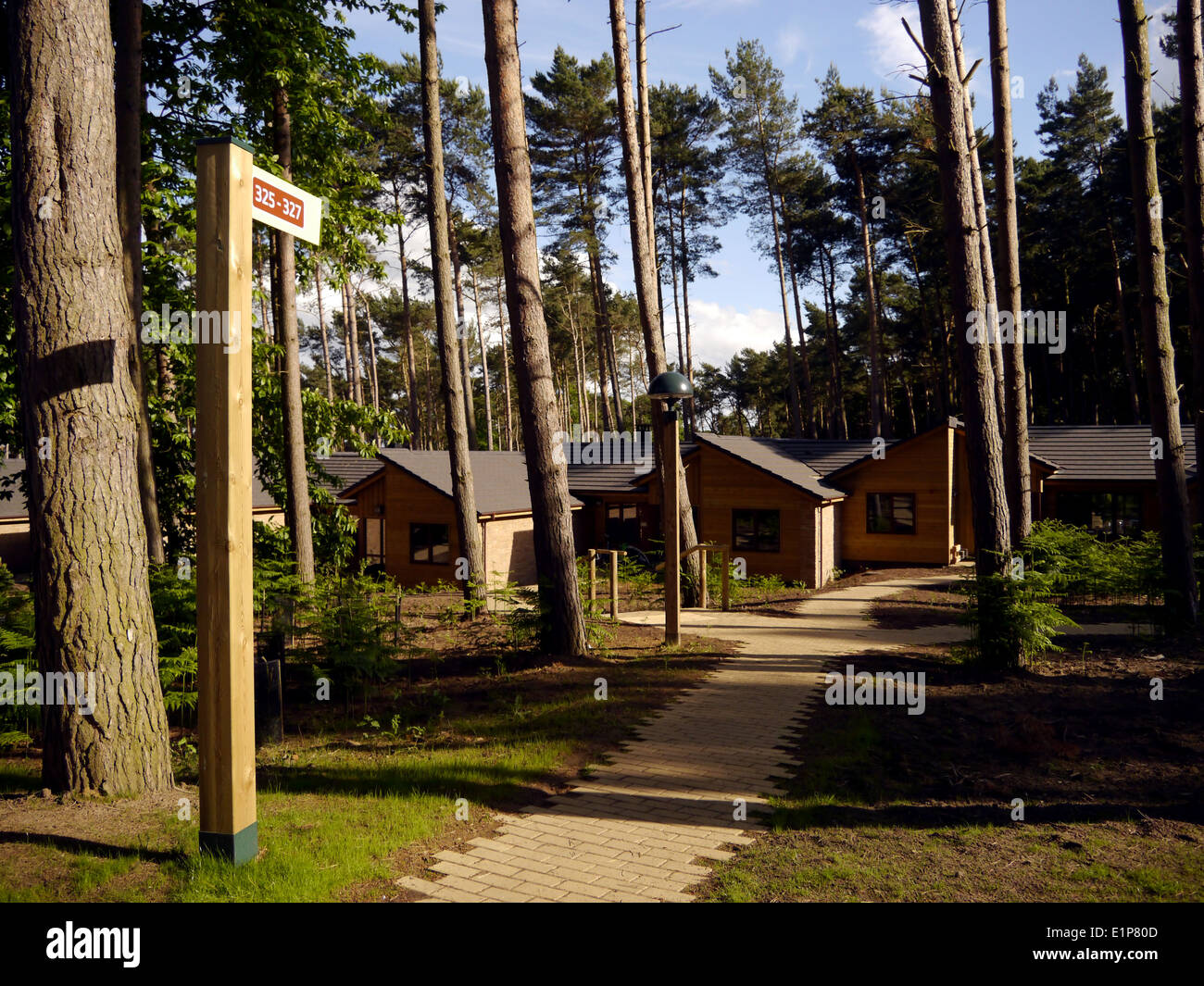 Center Parcs, Woburn Forest - opening weekend Stock Photo - Alamy
