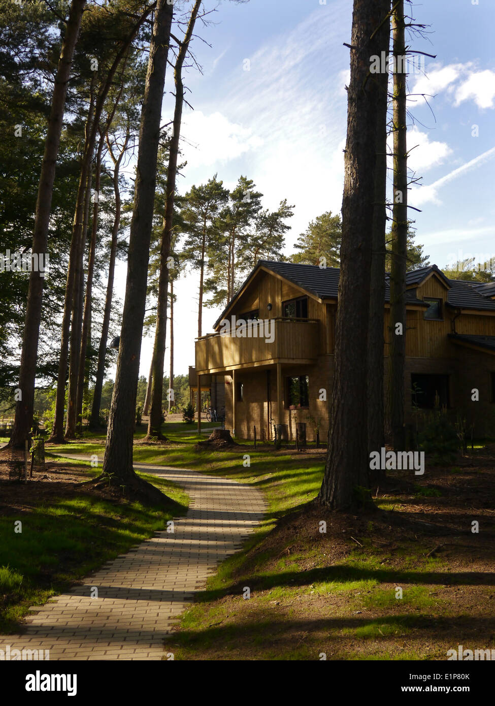 Center Parcs, Woburn Forest - opening weekend Stock Photo - Alamy