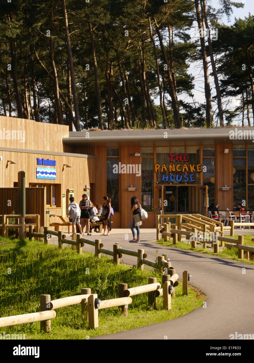 Center Parcs, Woburn Forest - opening weekend Stock Photo - Alamy