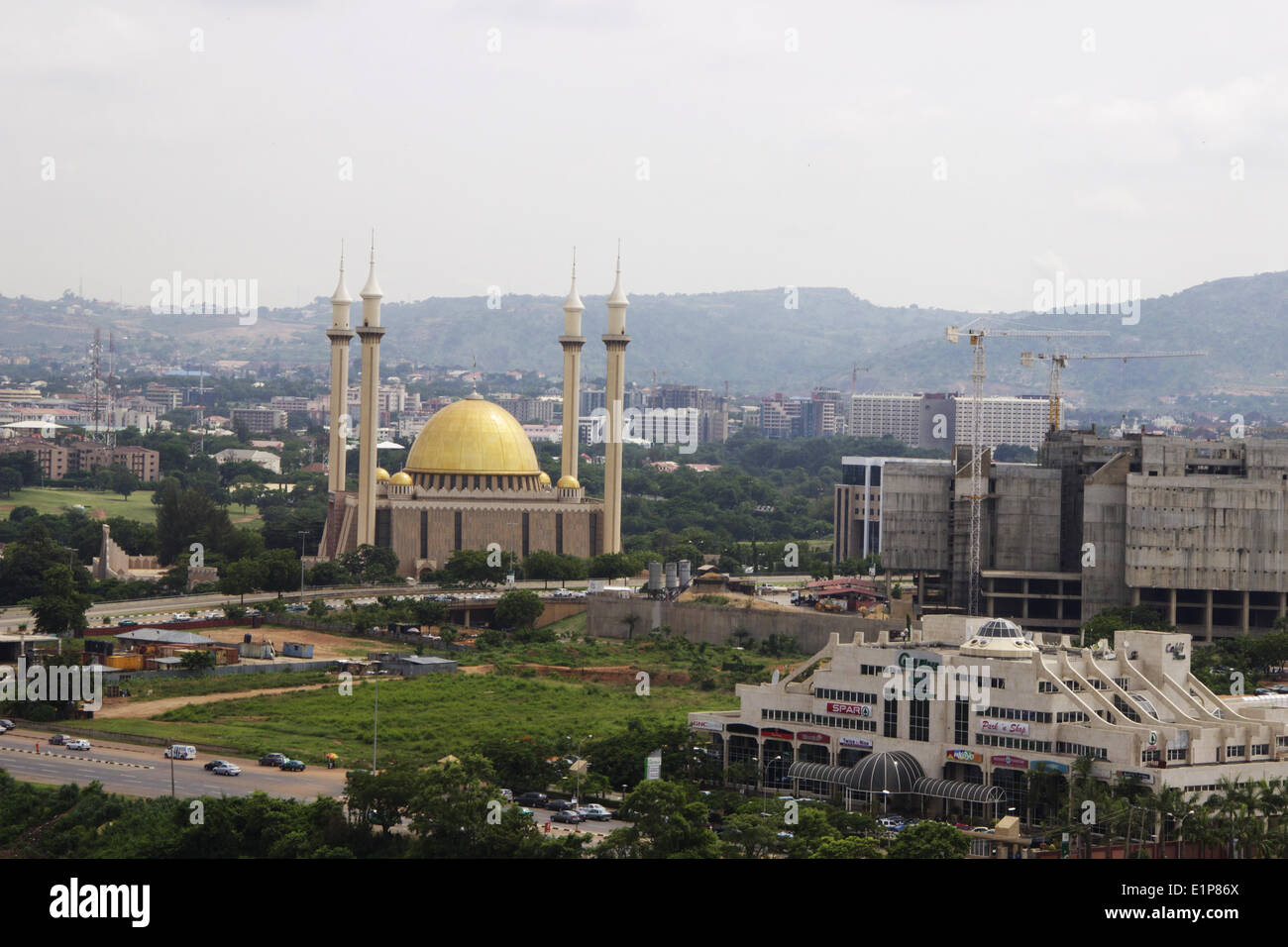 Nigeria houses abuja hi-res stock photography and images - Alamy