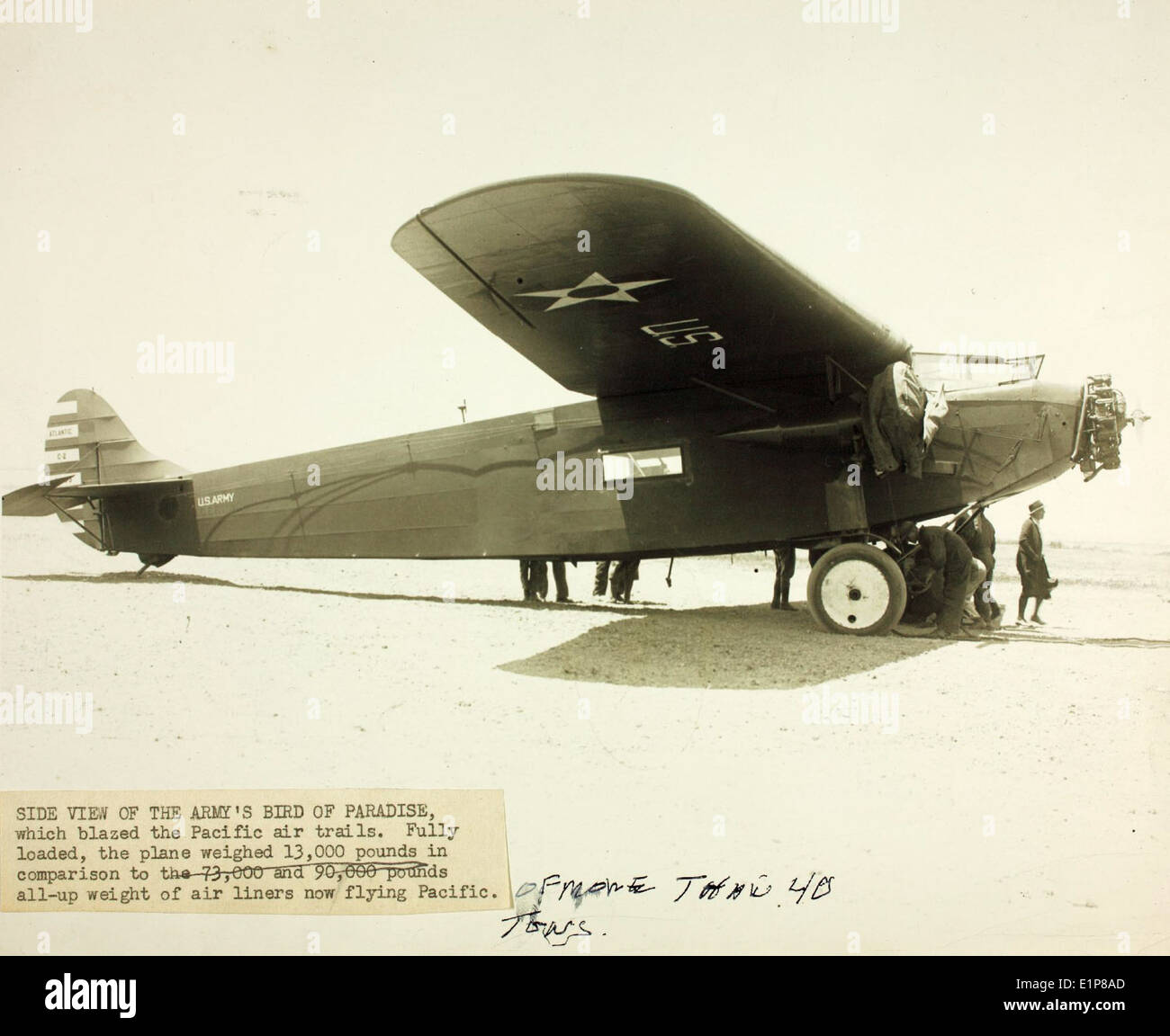 Historic Flight Trans Pacific Stock Photo - Alamy