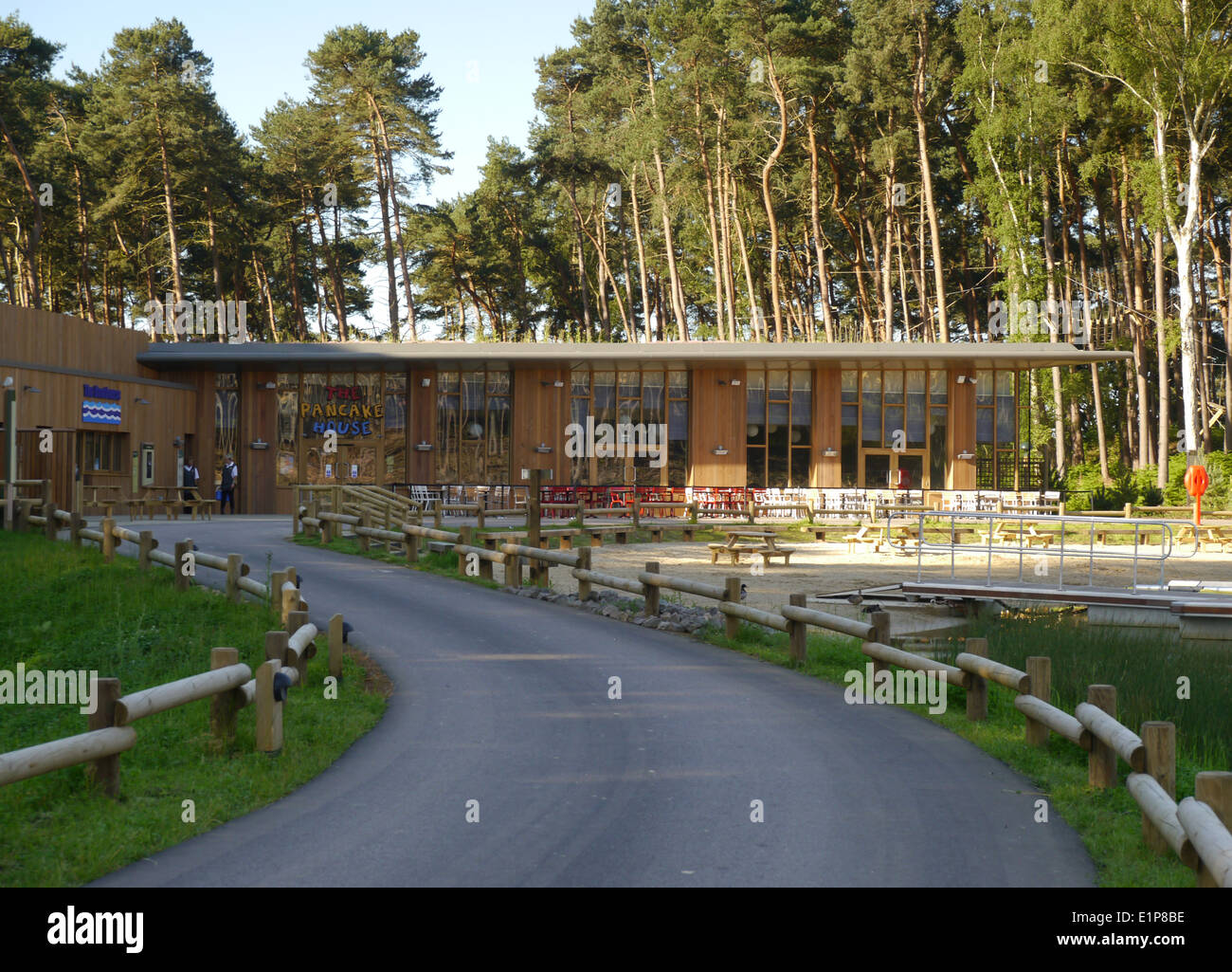 Center Parcs, Woburn Forest - opening weekend Stock Photo - Alamy