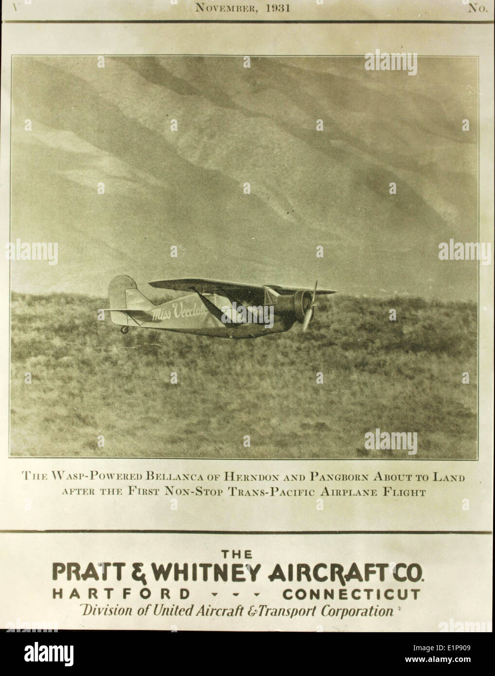 This historic flight from Japan to Wenatchee in 1938, piloted by Clyde ...
