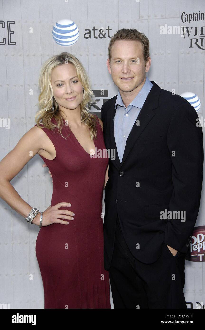 Los Angeles, CA, USA. 7th June, 2014. Cynthia Daniel, Cole Hauser at ...