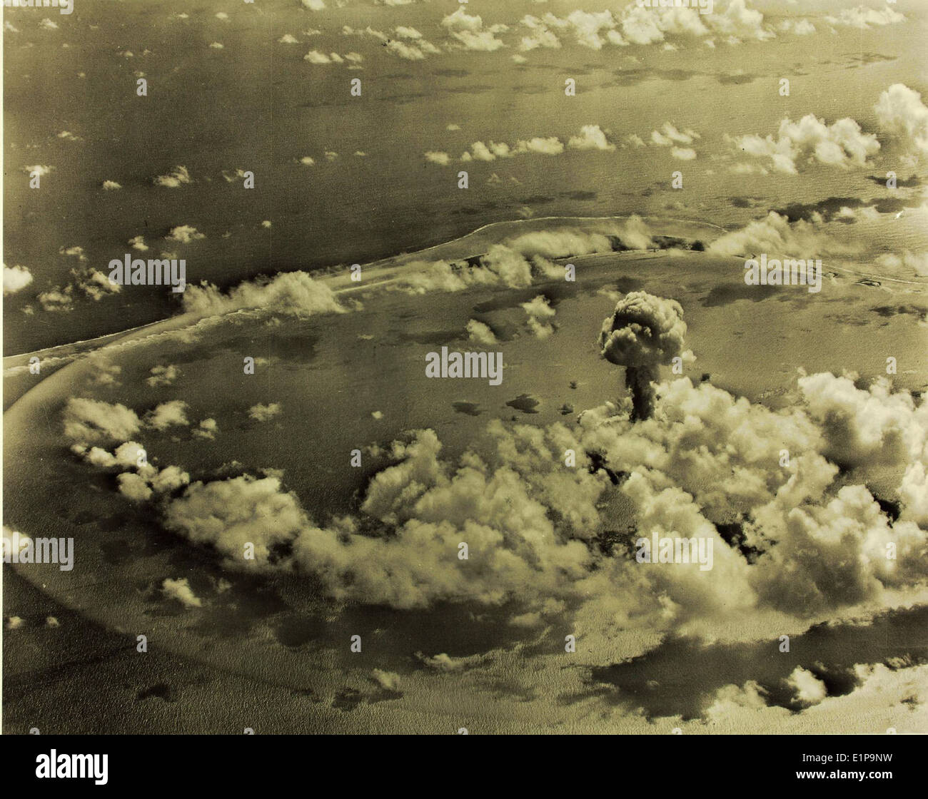 Atomic Bomb Test Stock Photo - Alamy