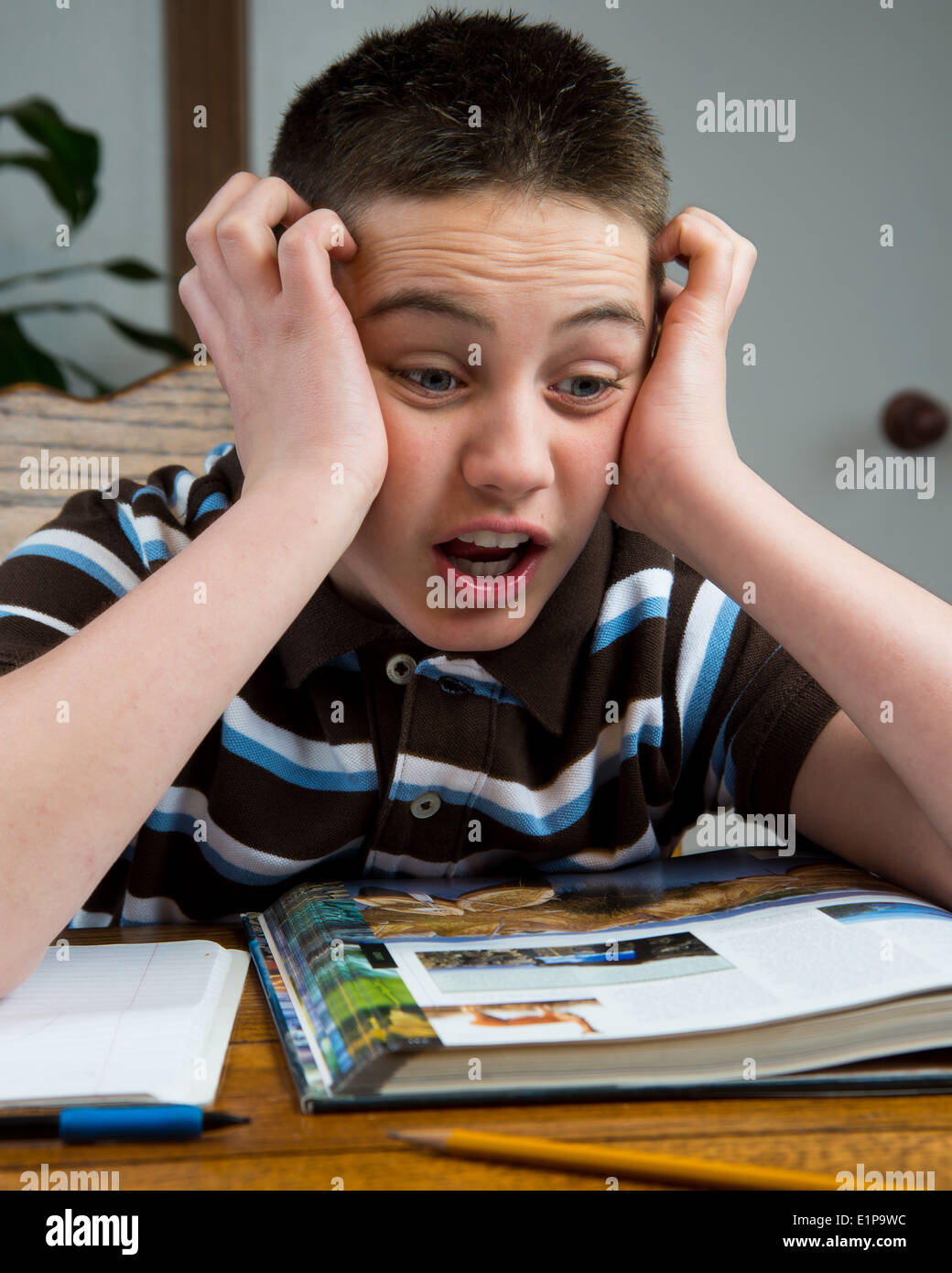 Confused child school hi-res stock photography and images - Alamy