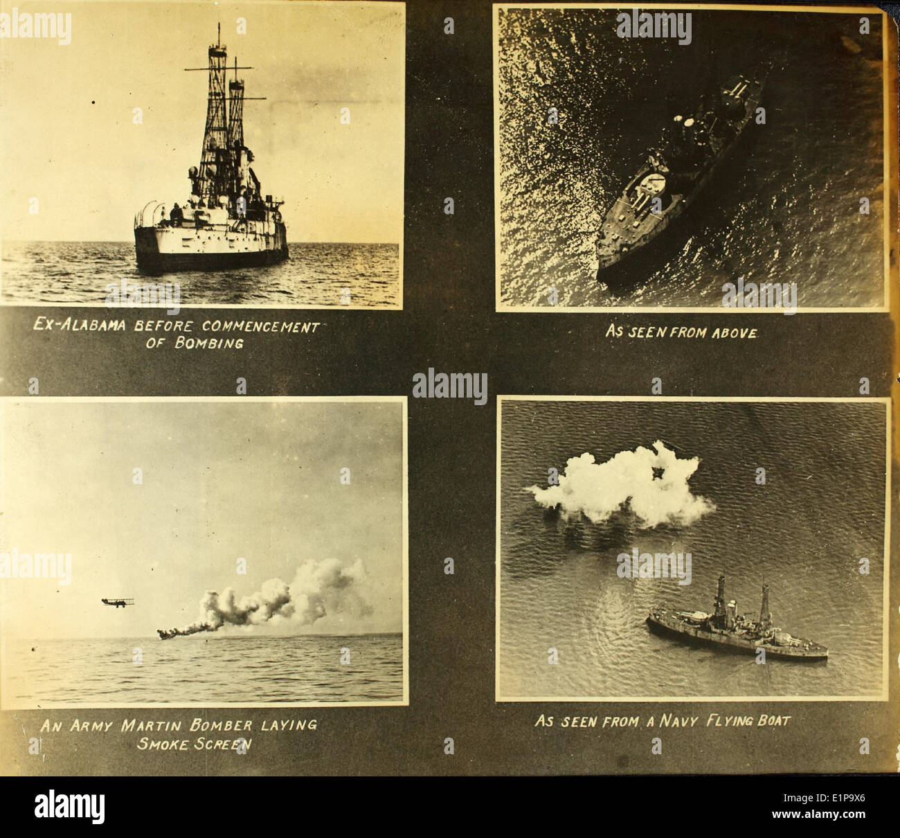 Between 1920 and 1929, the U.S. Navy conducted aerial bombing tests on ...
