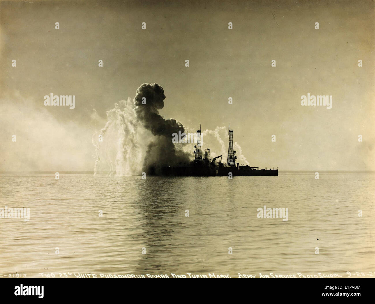 Between 1920-1929, the U.S. Navy conducted aerial bombing tests on ...