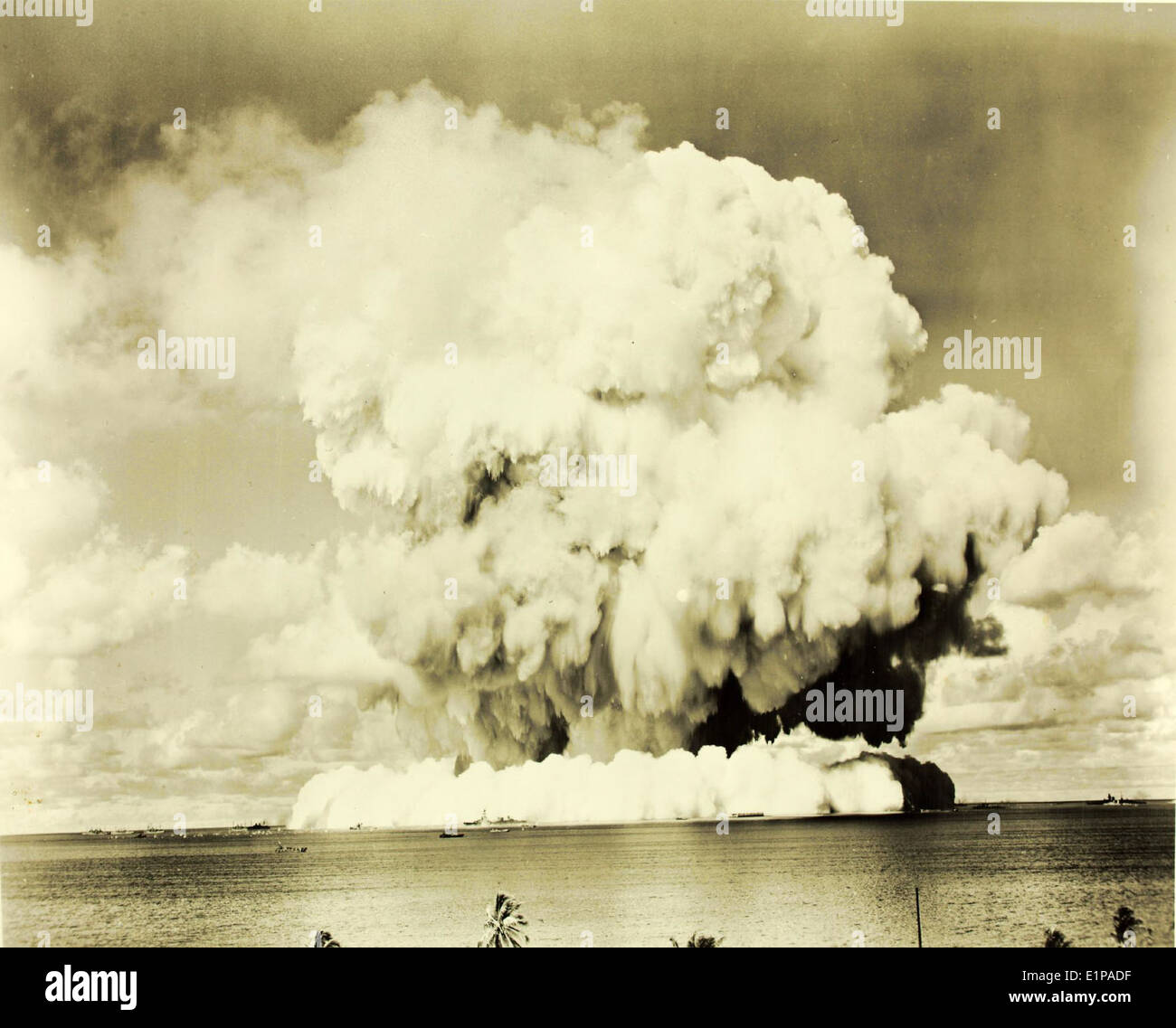 The 1946 atomic bomb test at Bikini Atoll was part of Operation ...