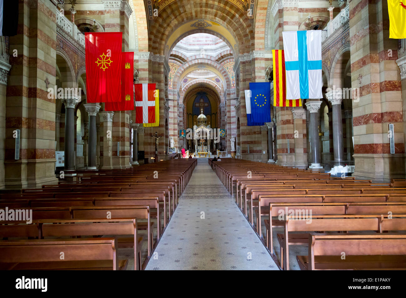 Marseille cathedral inside hi-res stock photography and images - Alamy
