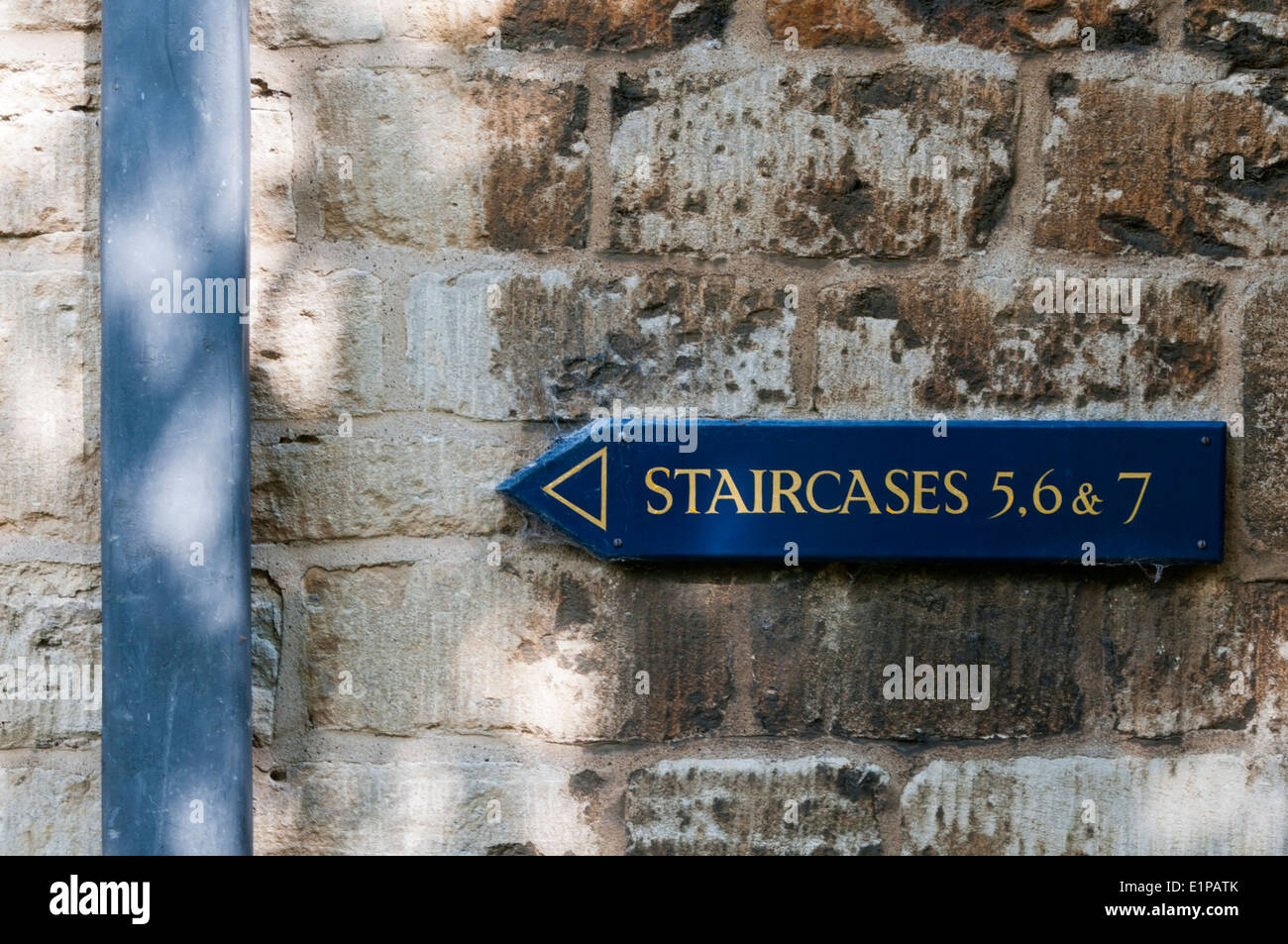 Sign at Trinity College, Oxford Stock Photo - Alamy