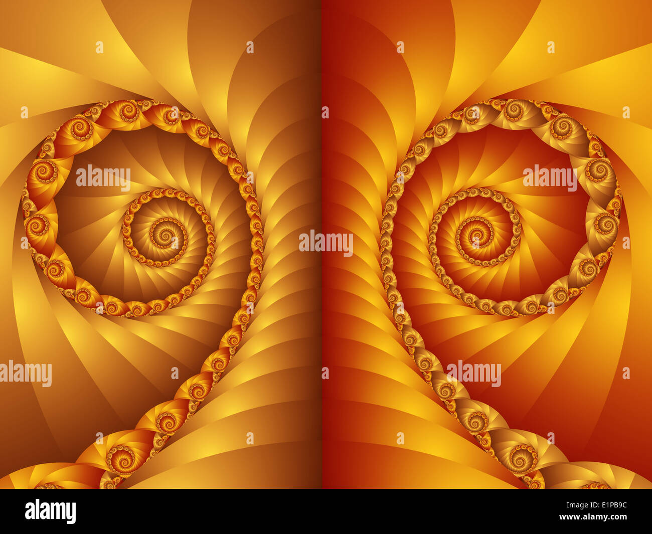 Gold spiral hi-res stock photography and images - Alamy