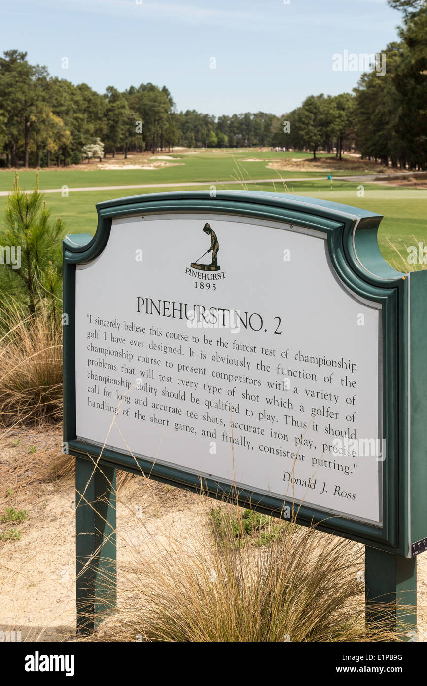 Pinehurst no. 2 hi-res stock photography and images - Alamy
