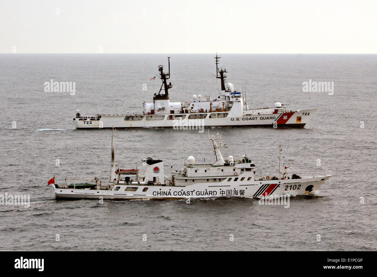 Chinese coast guard vessel hi-res stock photography and images - Alamy