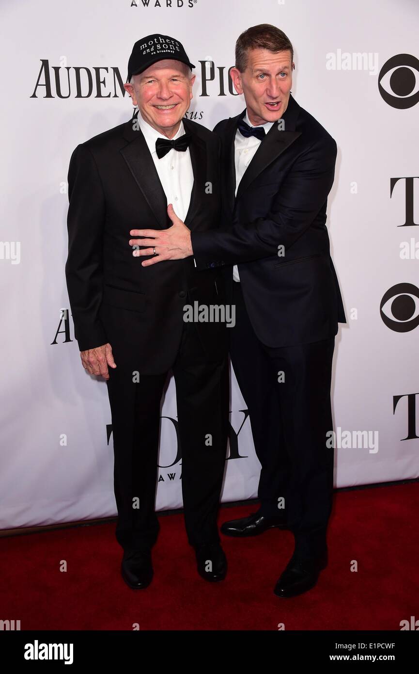 New York, NY, USA. 8th June, 2014. Terrence McNally, Thomas Kirdahy at ...
