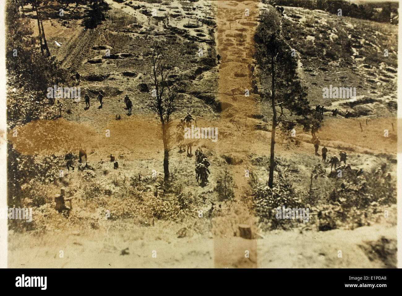 This image highlights the combat and equipment used during World War I ...