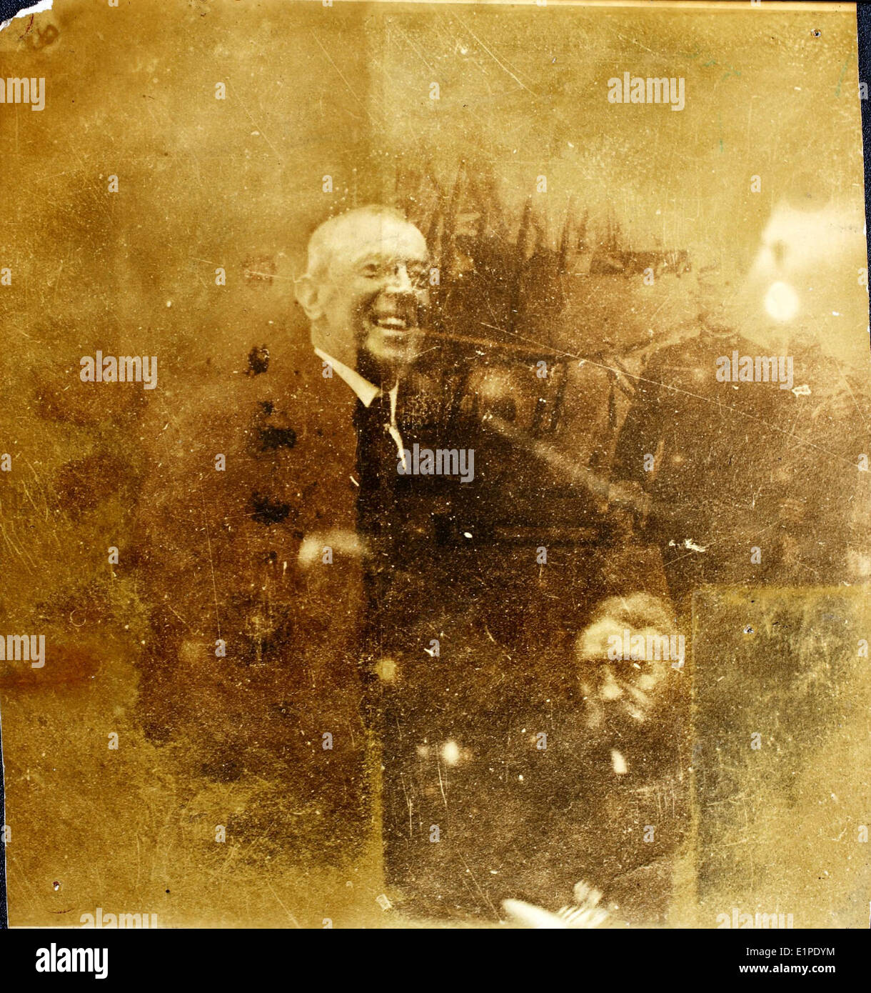 This photo documents World War I, with a focus on President Woodrow ...