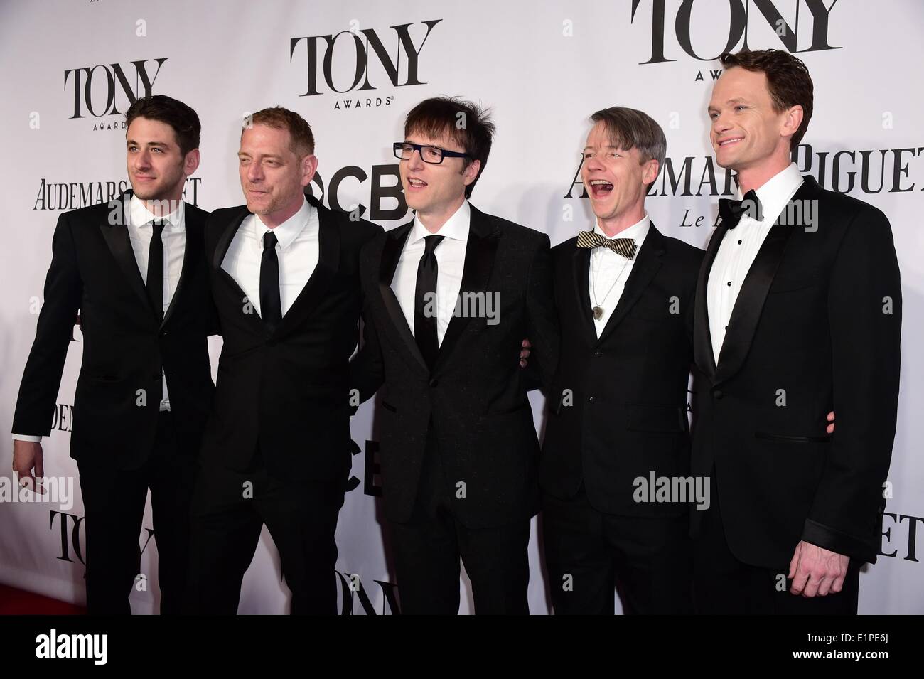New York, NY, USA. 8th June, 2014. Stephen Trask, John Cameron Mitchell ...