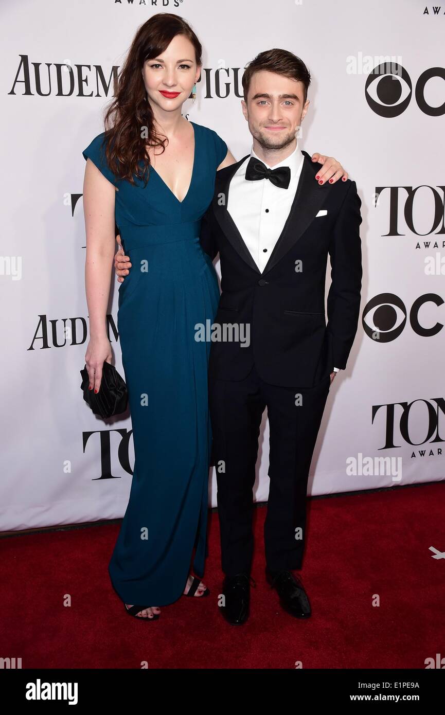 New York, NY, USA. 8th June, 2014. Erin Darke, Daniel Radcliffe at ...