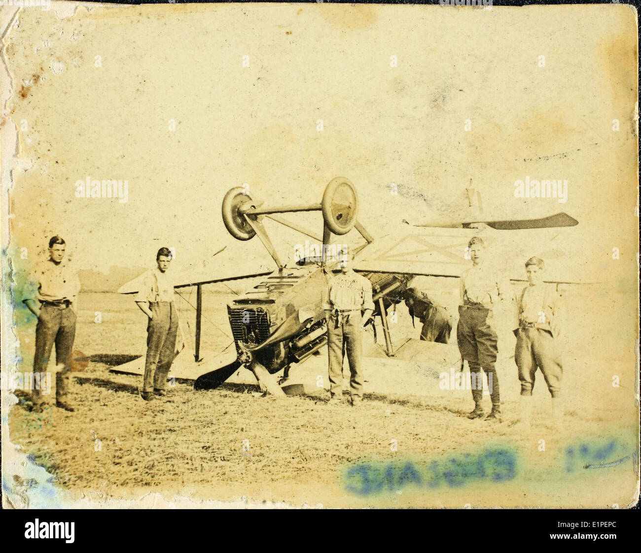 Early aircraft crashes hi-res stock photography and images - Alamy