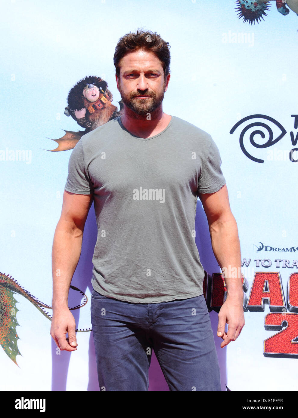 Los Angeles, California, USA. 8th June, 2014. Gerald Butler attending ...