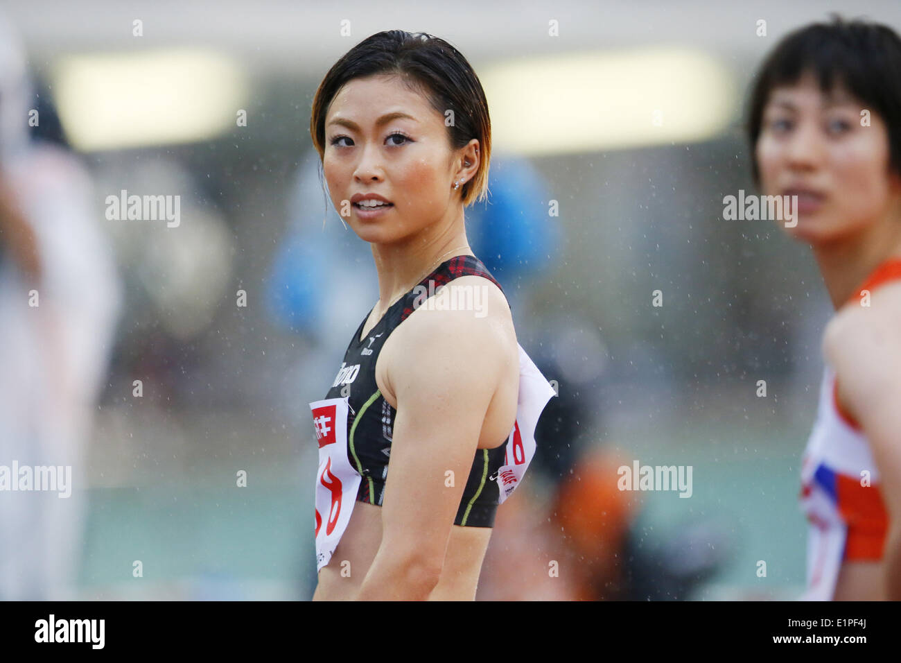Toho Minnano Stadium, Fukushima, Japan. 8th June, 2014. Maki Wada, June 8, 2014 - Athletics ...