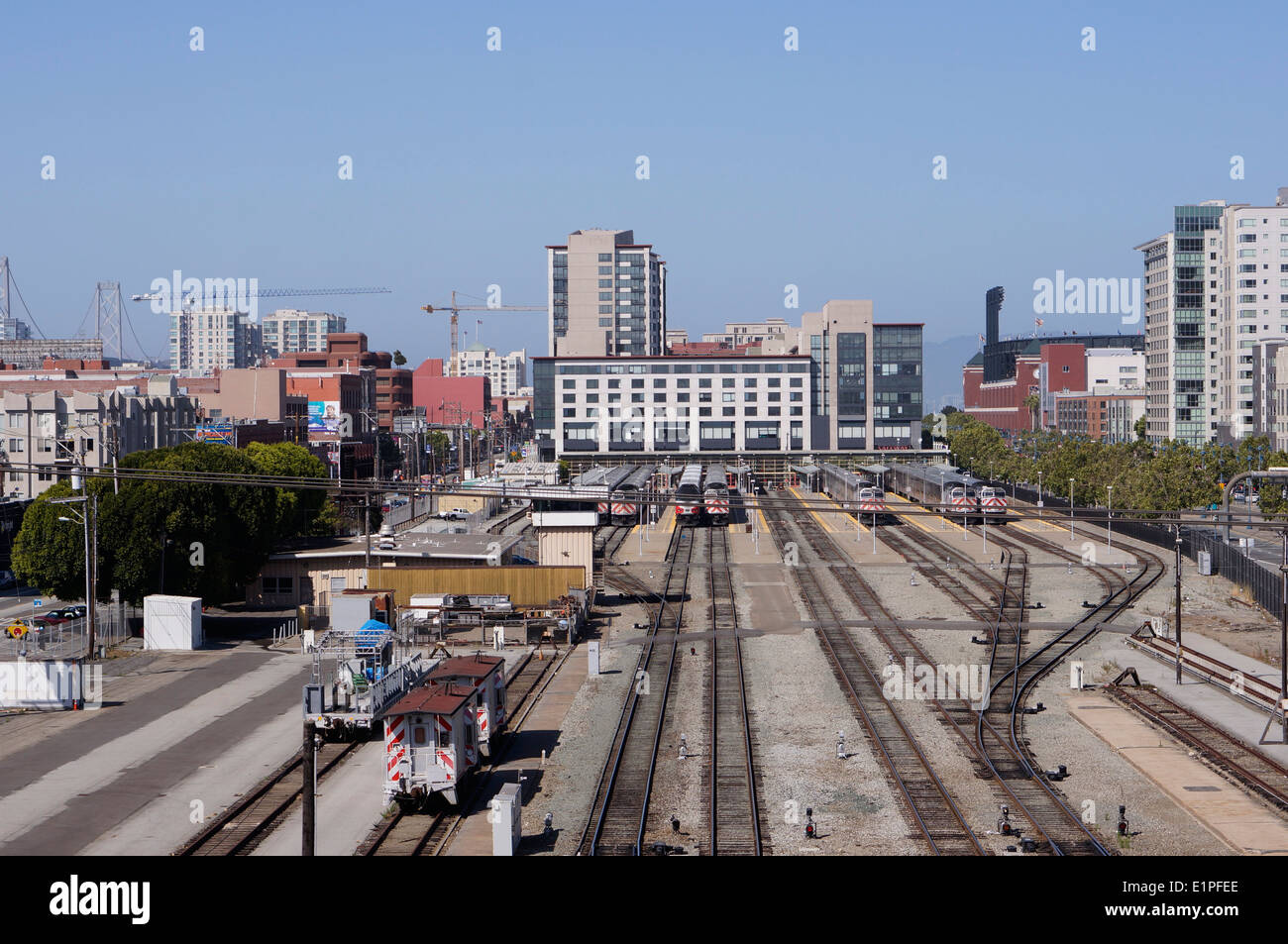 Train Station, San Francisco, CA Stock Photo - Alamy