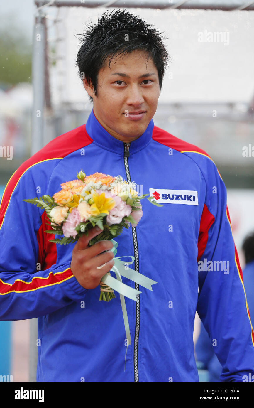 Toho Minnano Stadium, Fukushima, Japan. 8th June, 2014. Ryohei Arai ...