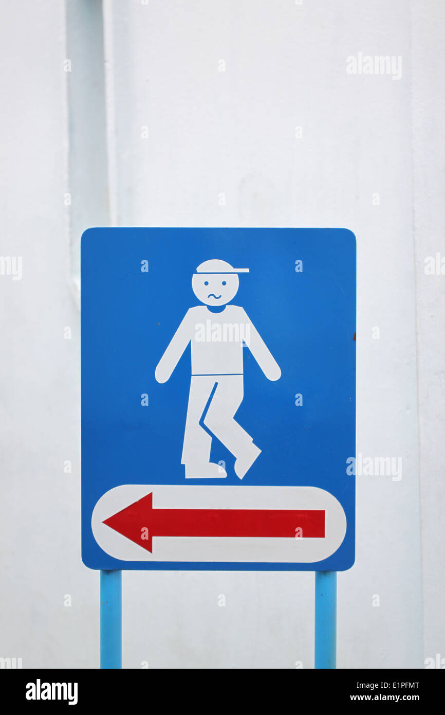 Male toilet label hi-res stock photography and images - Alamy