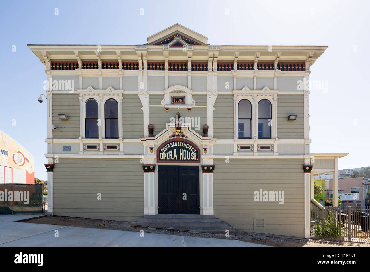 Bayview Opera House, San Francisco, California Stock Photo - Alamy