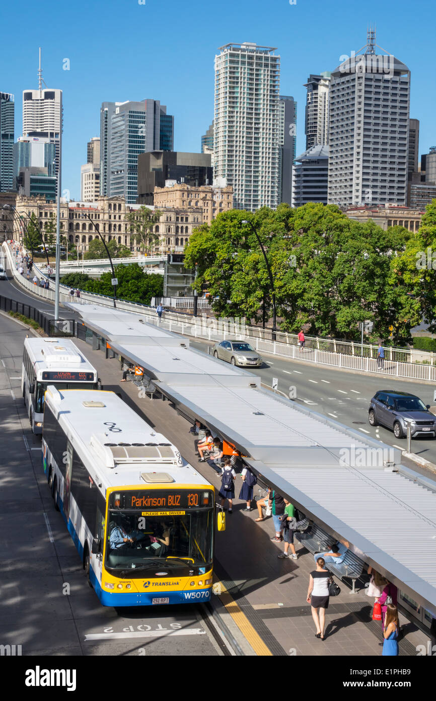 Brisbane Australia,Queensland CBD,Victoria Bridge,Cultural Centre ...