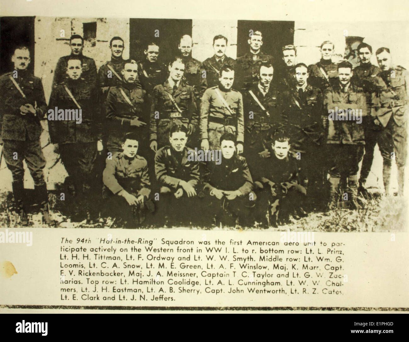 The 94th Aero Squadron, a key unit of the U.S. Air Service during World ...