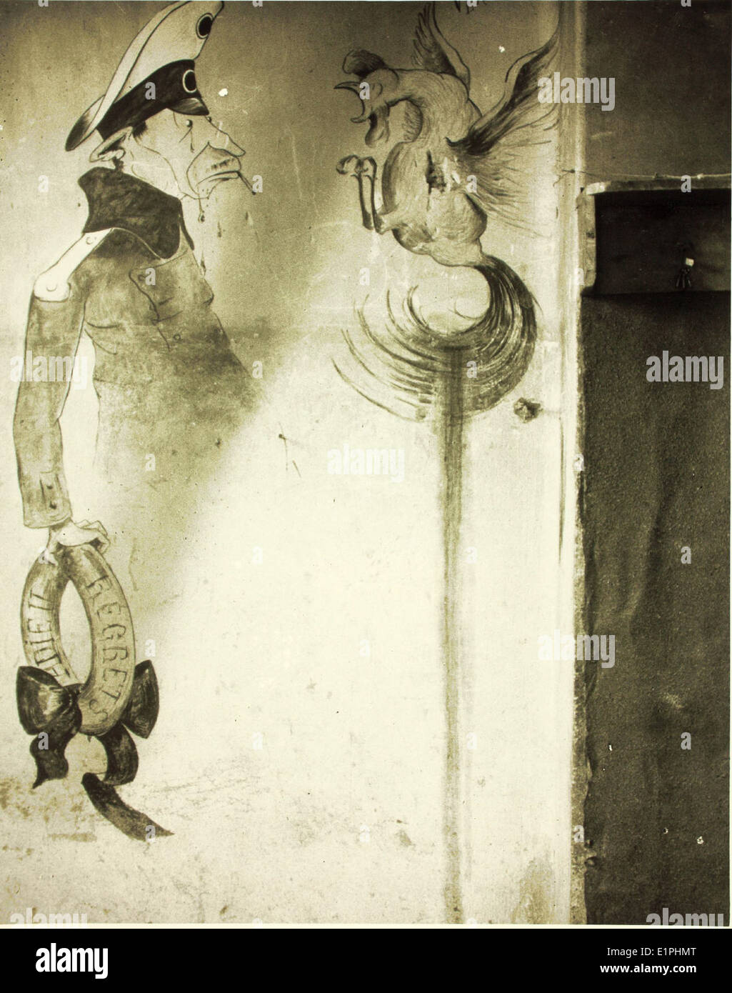 This collection showcases artwork from World War I, depicting scenes of ...